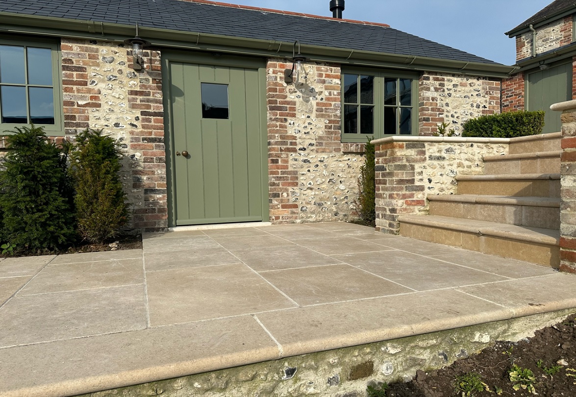 Dijon, Regent External Tumbled Limestone | Beswick Stone
