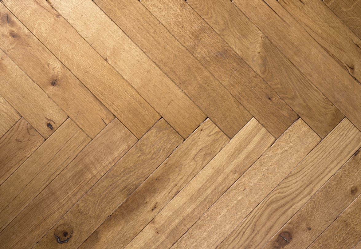 Portofino Tumbled Herringbone Oak Flooring | Beswick Stone