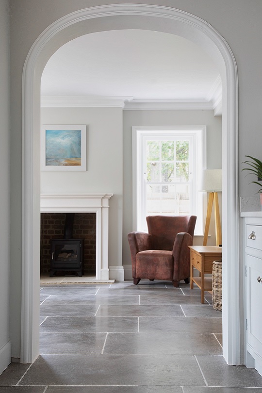 Silver Limestone Floor Tiles | Beswick Stone