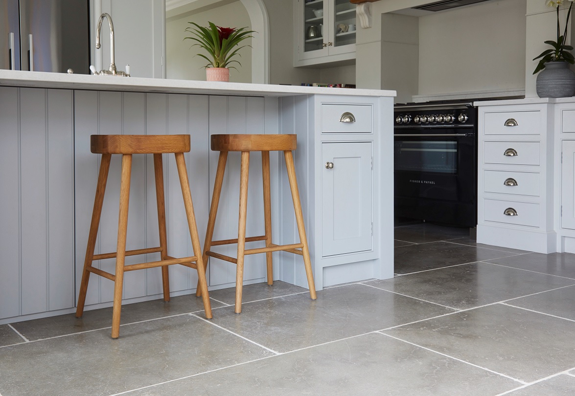 Silver Limestone Floor Tiles | Beswick Stone