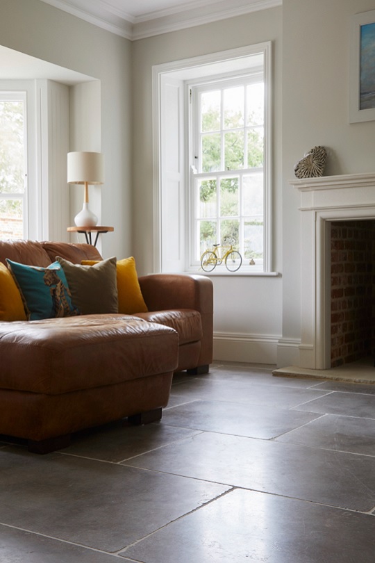 Silver Limestone Floor Tiles | Beswick Stone